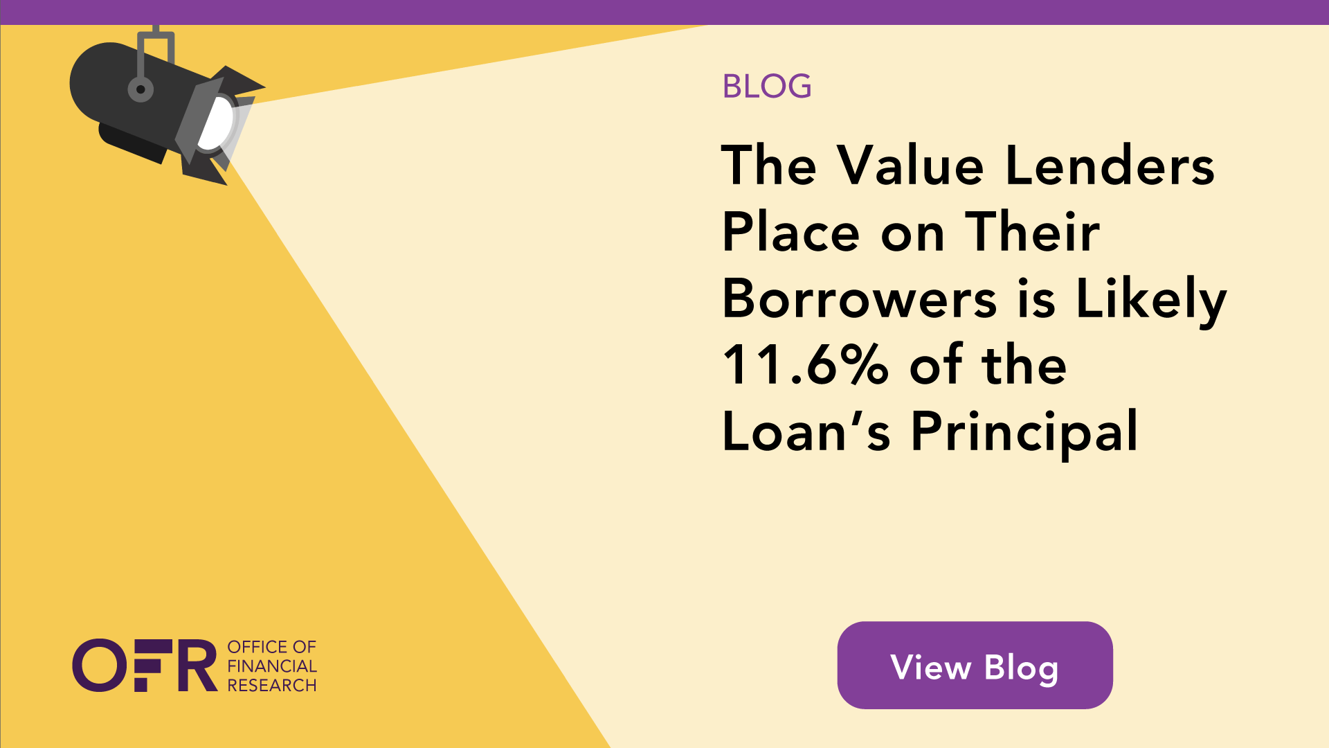 Lenders Value Borrower Relationships | Office of Financial Research